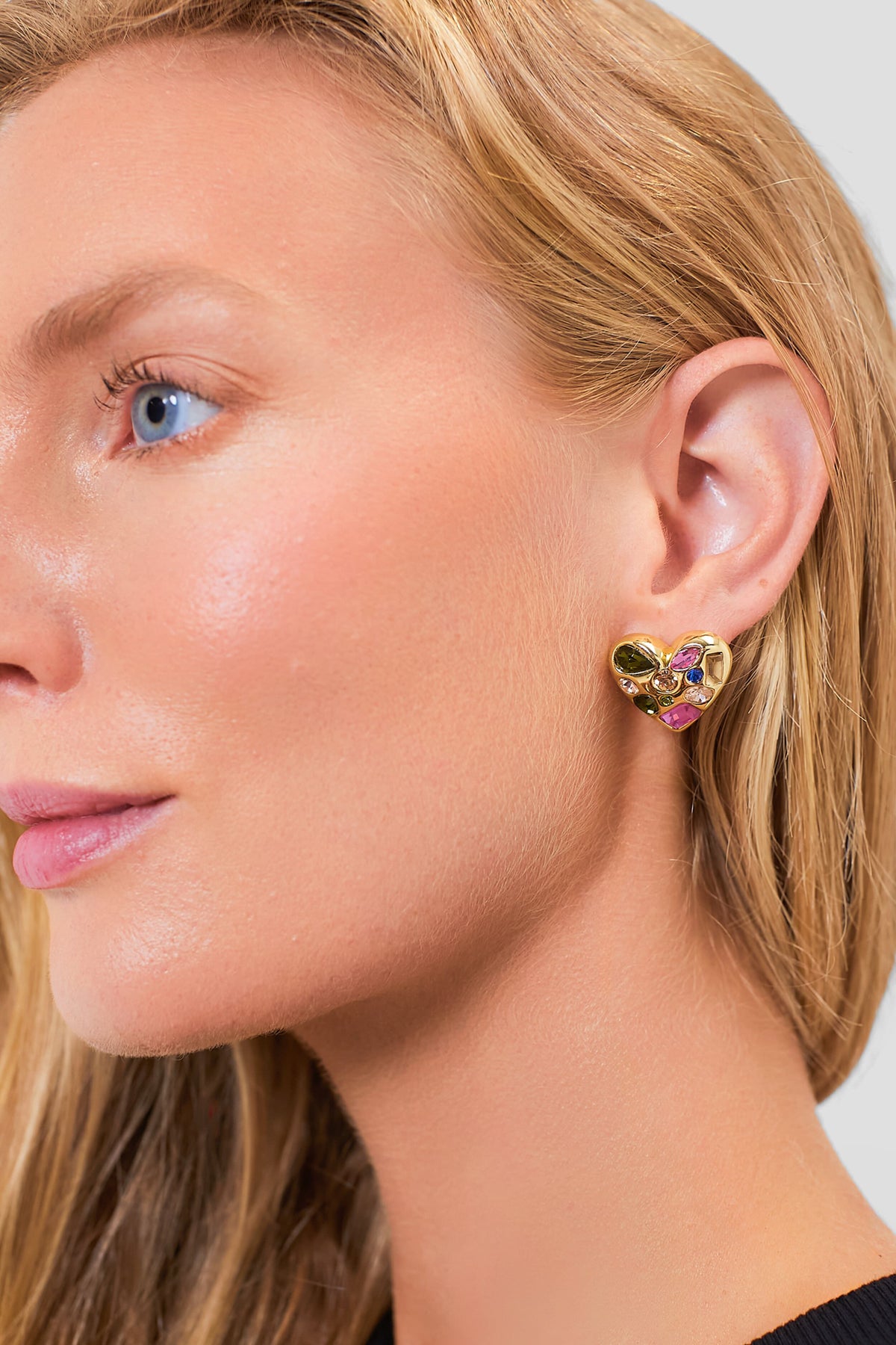 Crystal Heart Zoe Studs | Tuckernuck Jewelry