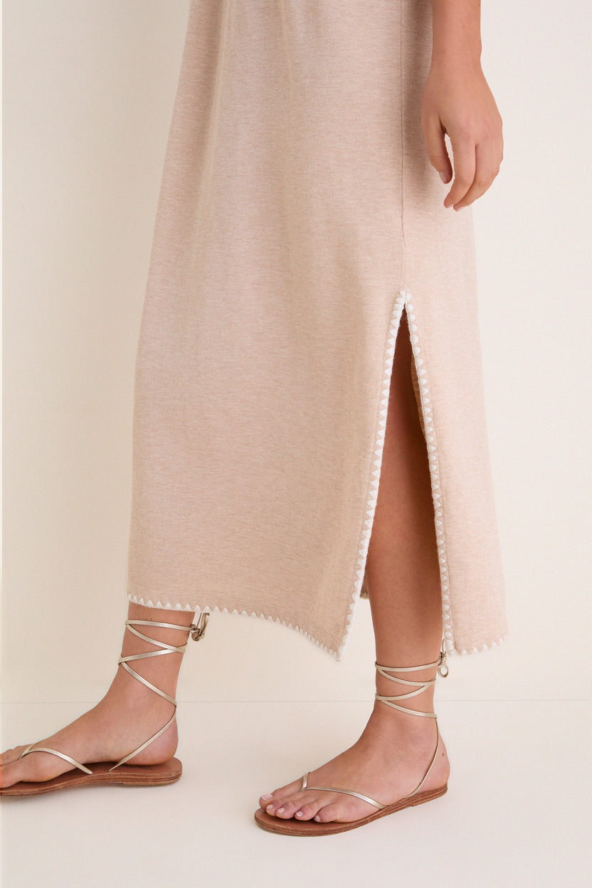 Sandstone Pique Melissa Maxi Dress | Tuckernuck
