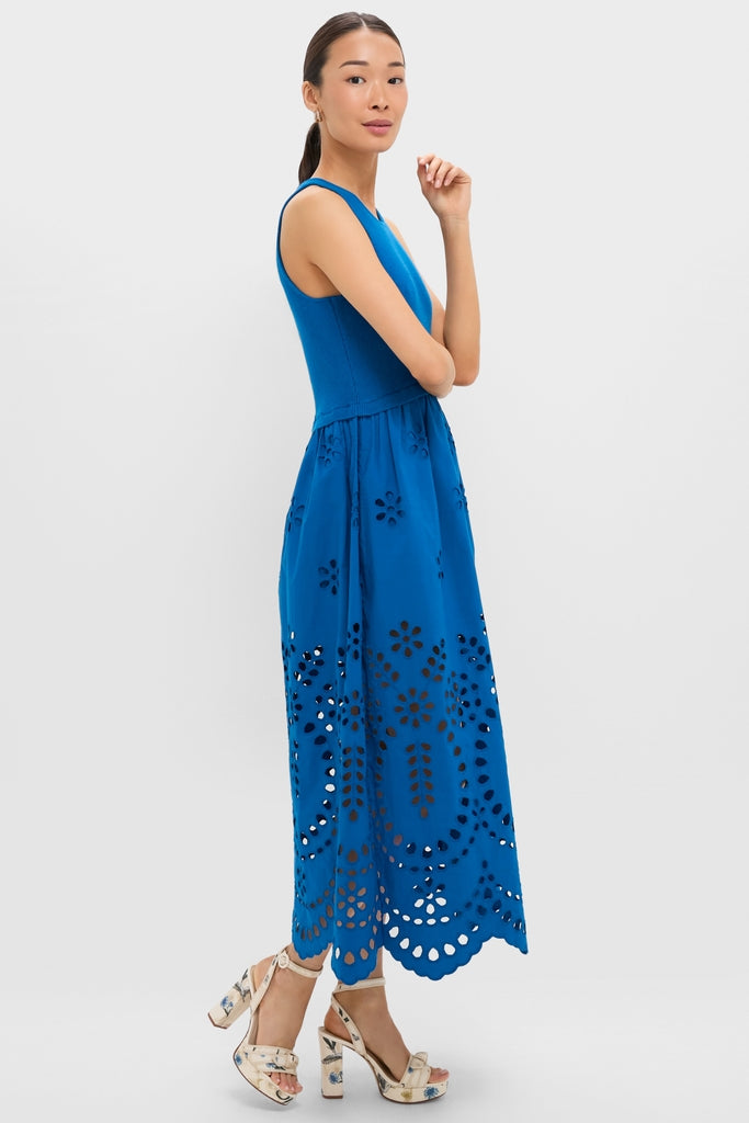 Cerulean Dawn Midi Dress | Saylor