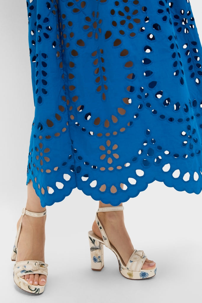 Cerulean Dawn Midi Dress | Saylor