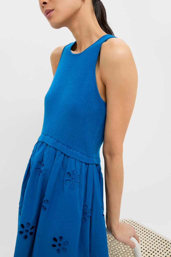 Cerulean Dawn Midi Dress | Saylor