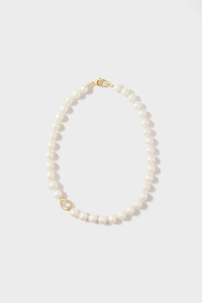 White Pearl Ceu Necklace | eliou