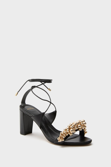 Black Gia Block 75 Heels | Alexandre Birman