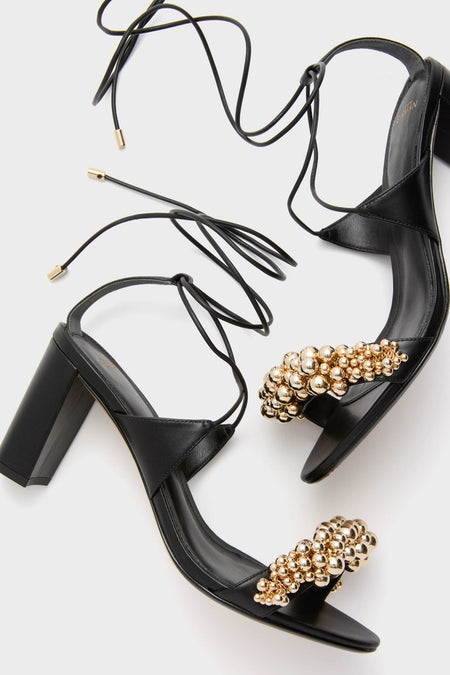 Black Gia Block 75 Heels | Alexandre Birman