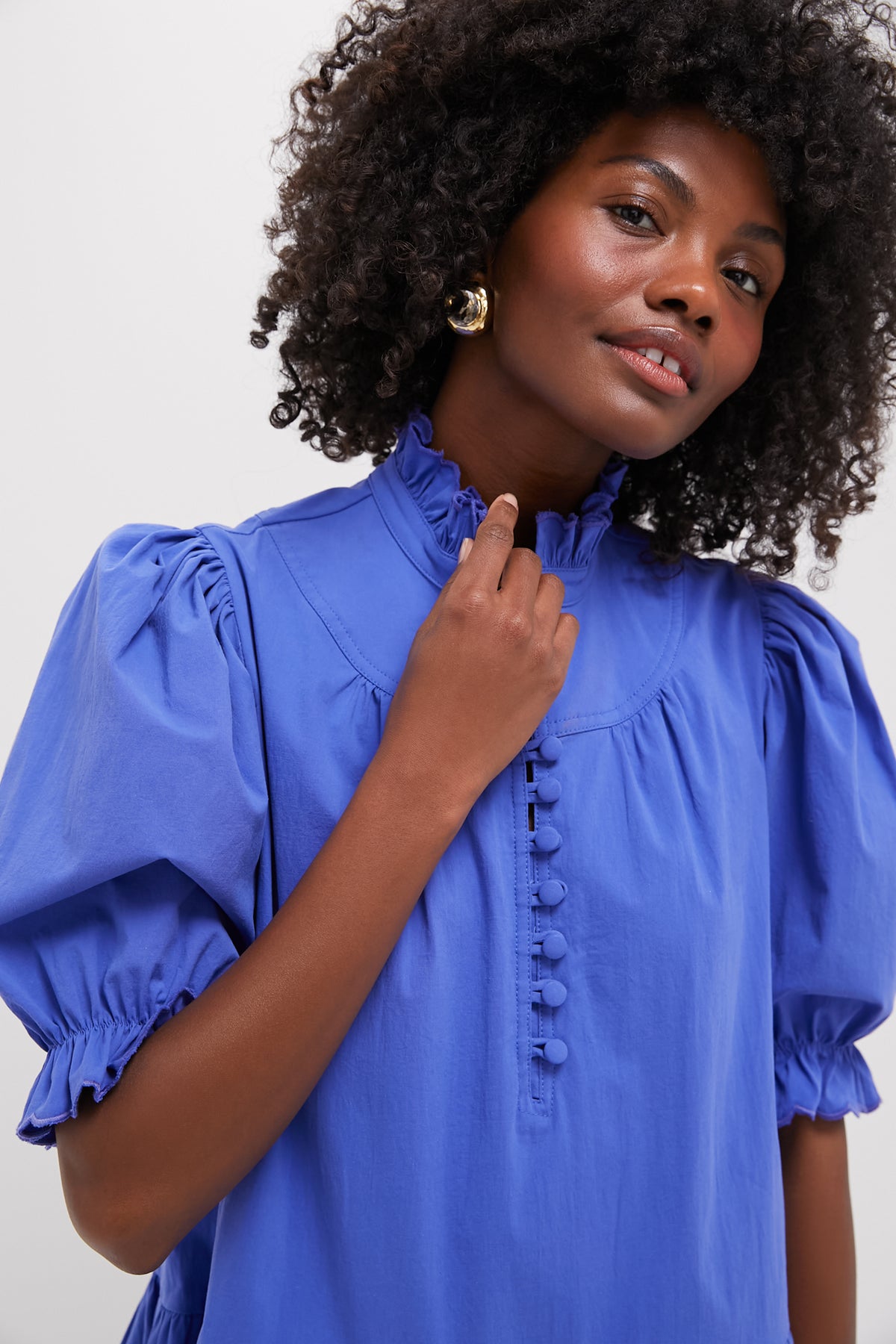 Azure Blue Selena Mini Dress | Pomander Place