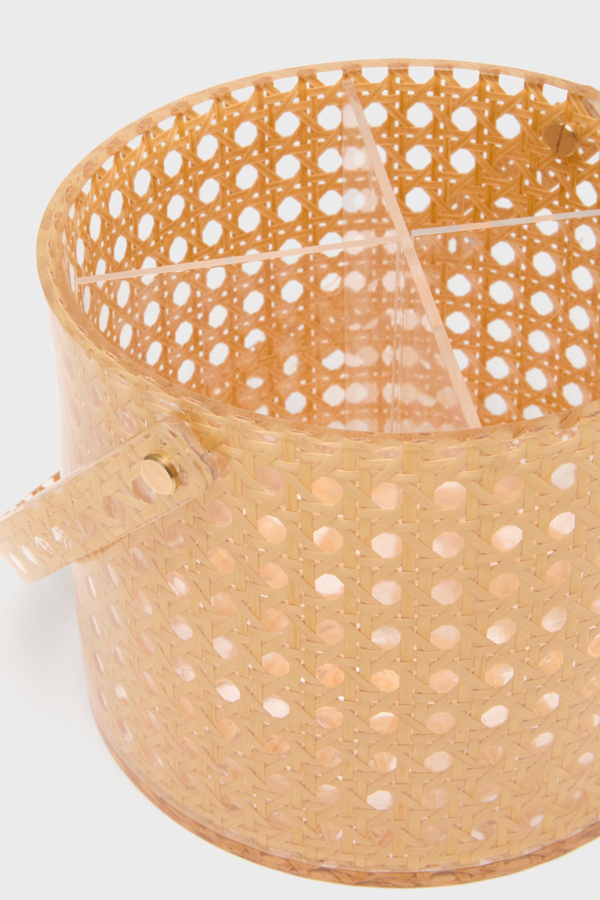 Cane Acrylic Utensil Caddy | Tuckernuck Home