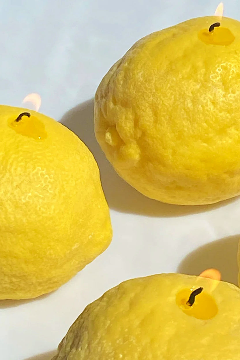 Large Lemon Candle | Scandles