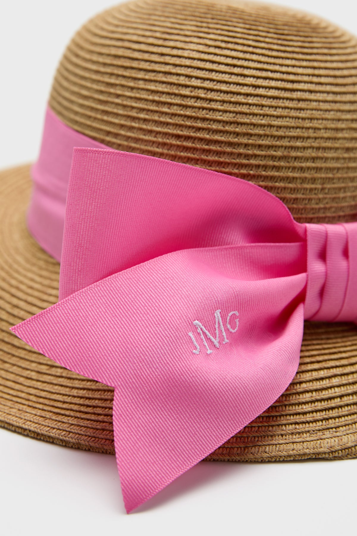 Exclusive Pink Packable Wide Bow Sunhat | Toucan Hats
