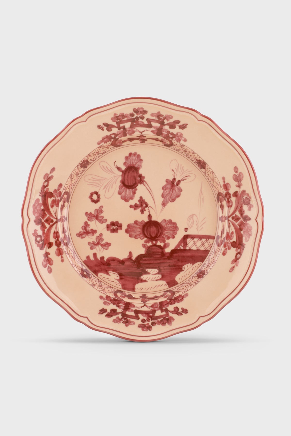 Oriente Italiano Vermiglio Dinner Plate | Ginori 1735