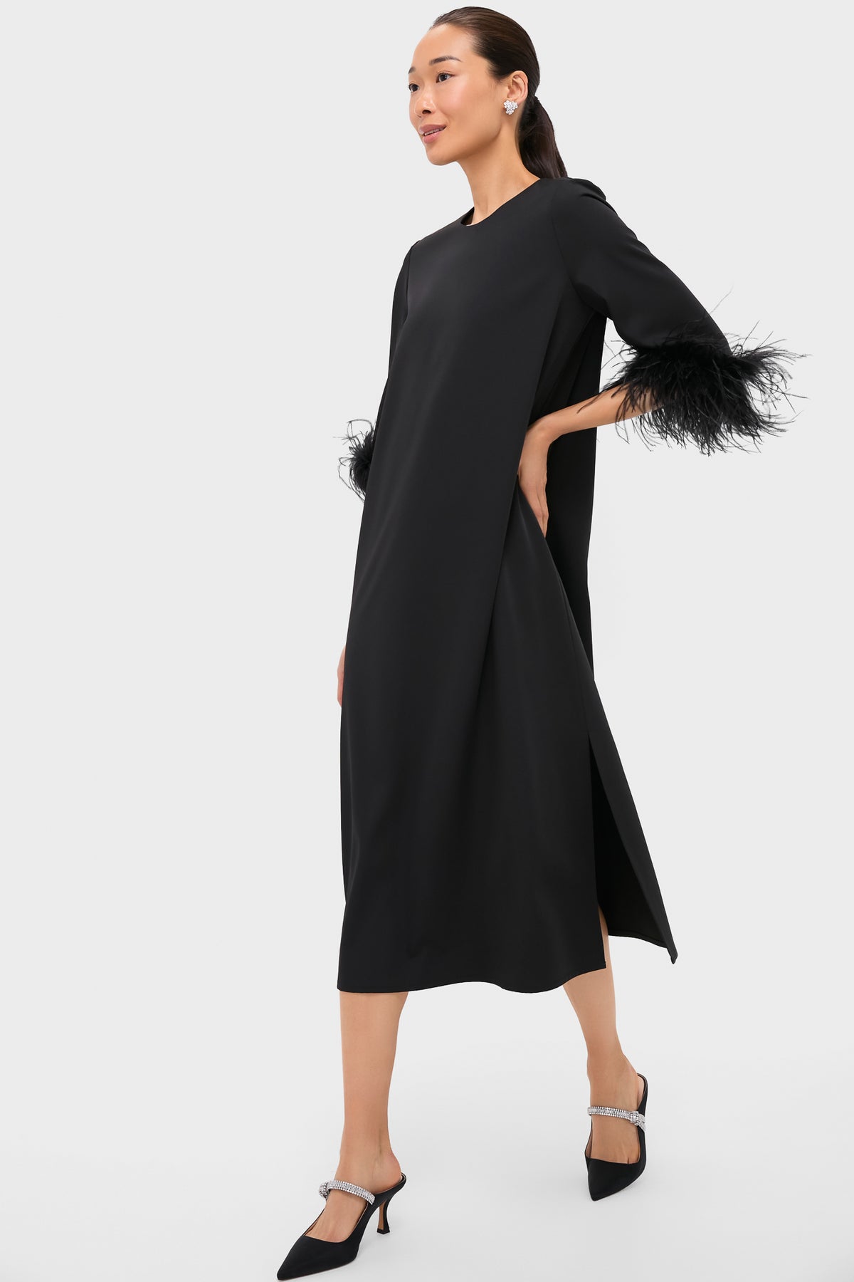 Black Feather Jamie Dress | Tuckernuck