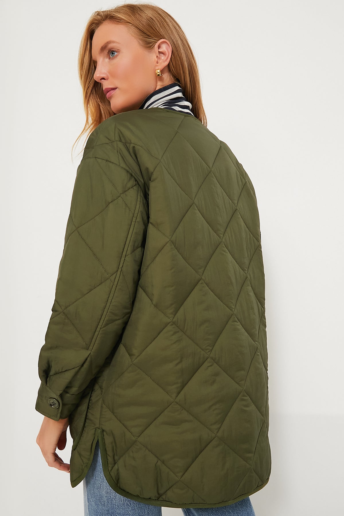 Olive Green Quilted Yates Jacket | Tuckernuck