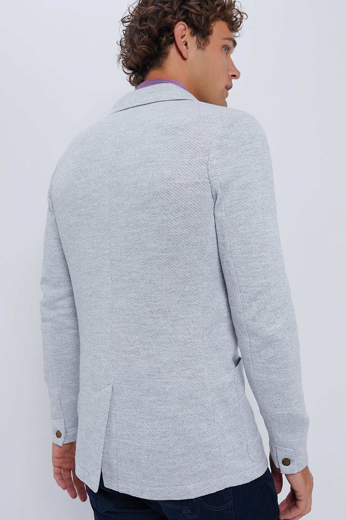 Heather Grey Inlet Knit Blazer | Faherty
