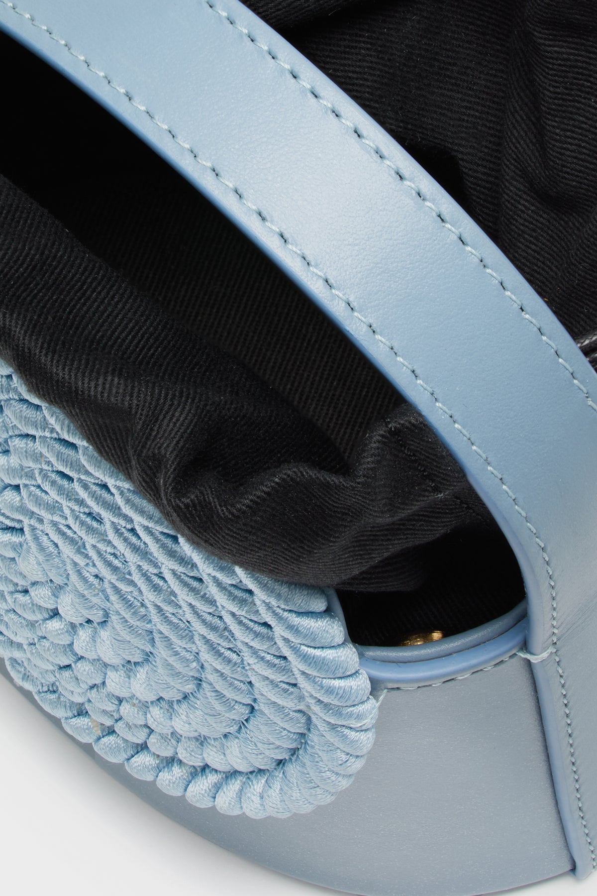 Dusty Blue Mini Gunther Passementerie Bag | DESTREE