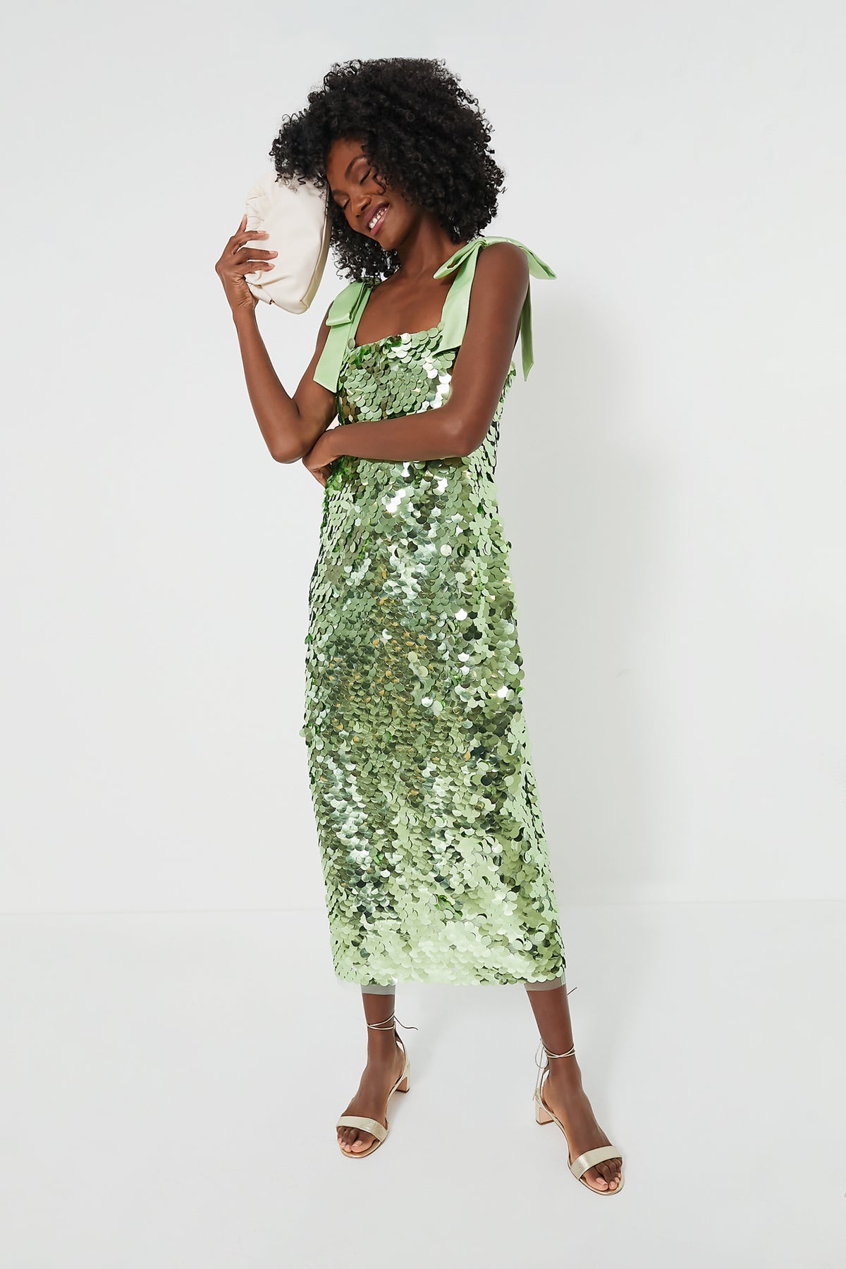 Mint Chip Sequin Roxy Dress | Tuckernuck