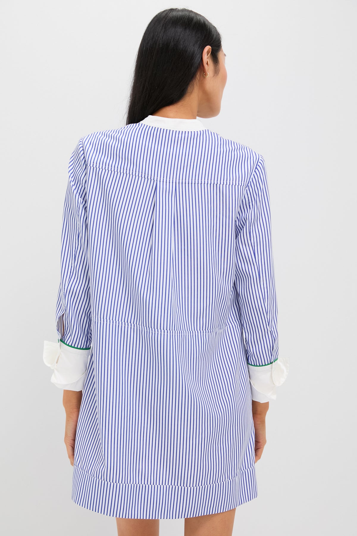 Blue Stripe Rohan Shirt Dress | Pomander Place
