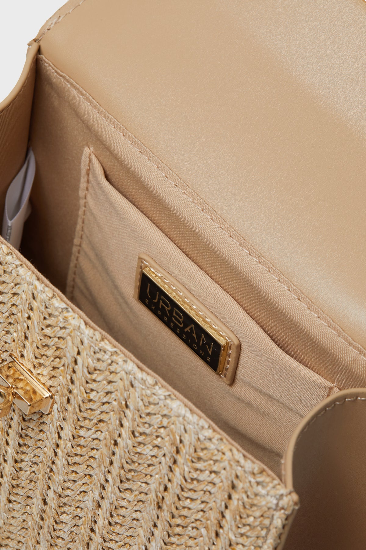 Natural Violet Bag | Urban Expressions