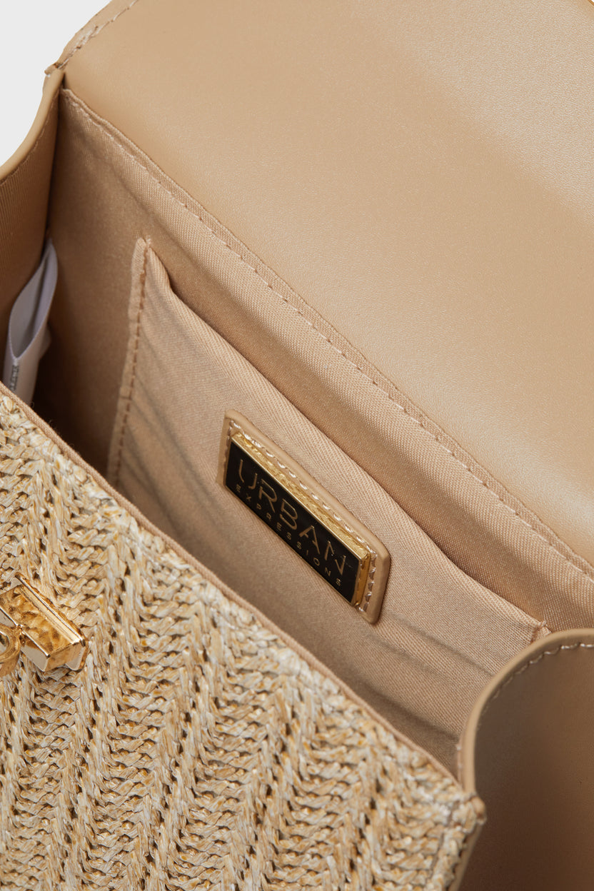 Natural Violet Bag | Urban Expressions