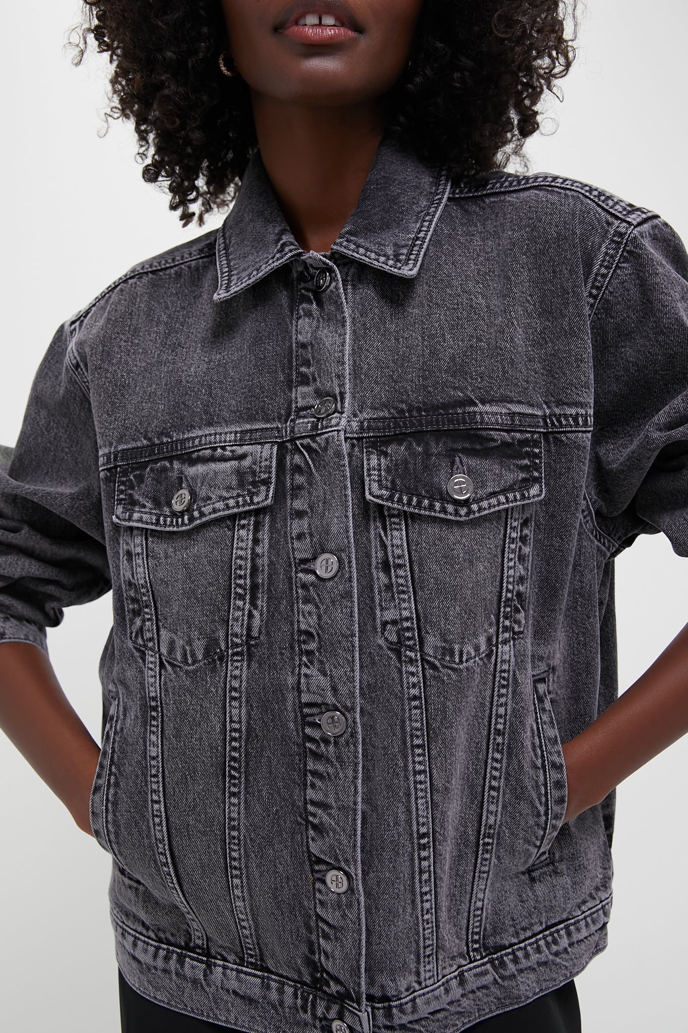 Steel Grey Rory Jacket | Anine Bing