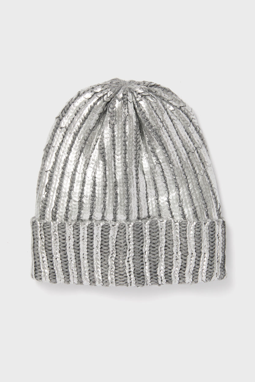 Silver Metallic Winter Hat | Tuckernuck