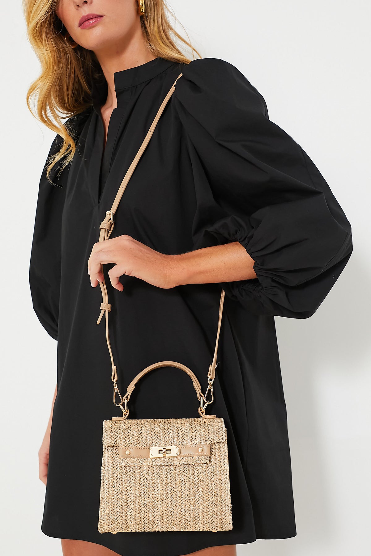 Natural Violet Bag | Urban Expressions