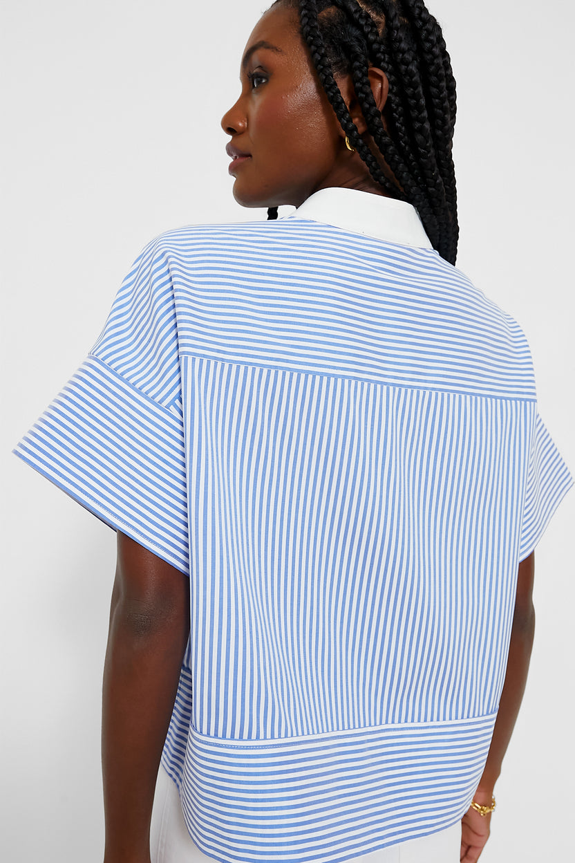 Blue Stripe Sofia Shirt | Tuckernuck