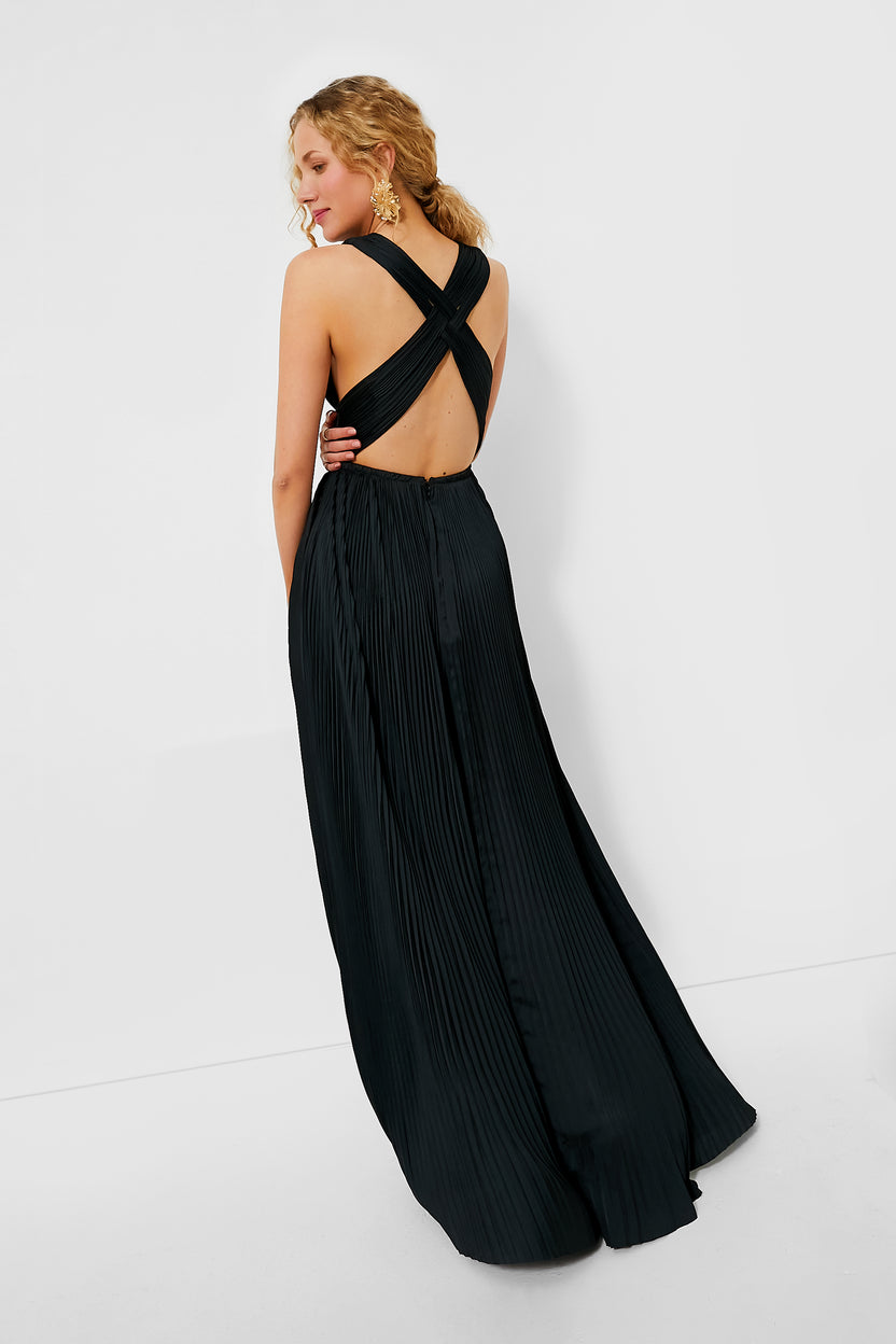 Noir Veda Gown | Ulla Johnson