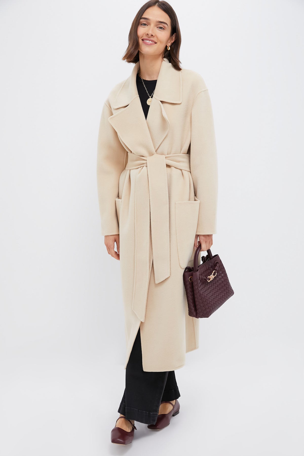Tan Wool Trinity Coat | Tuckernuck