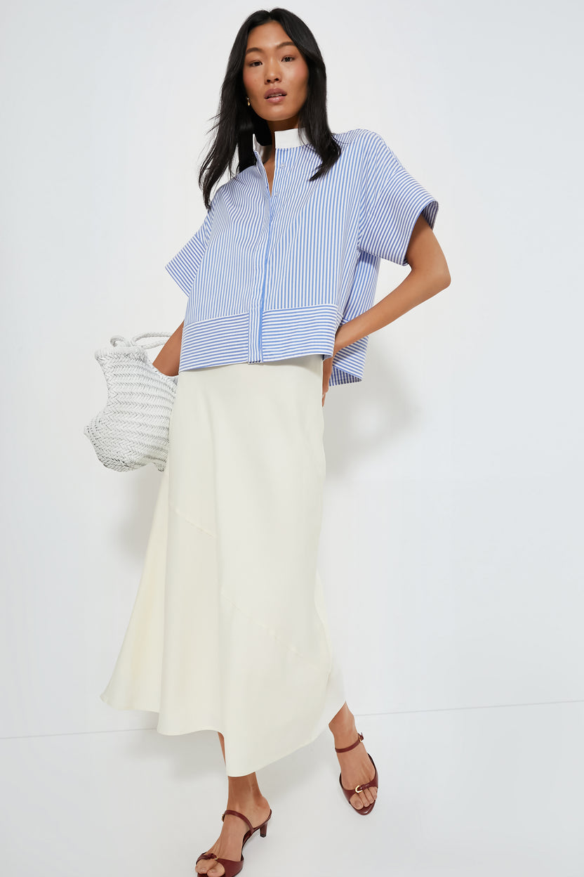Blue Stripe Sofia Shirt | Tuckernuck