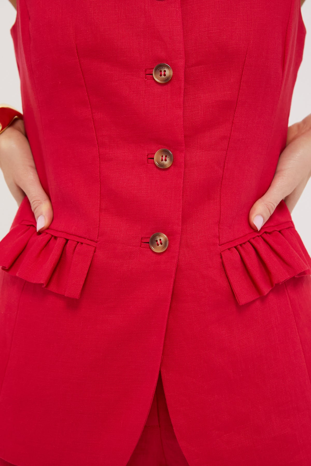 Red Matilda Gilet | POSSE
