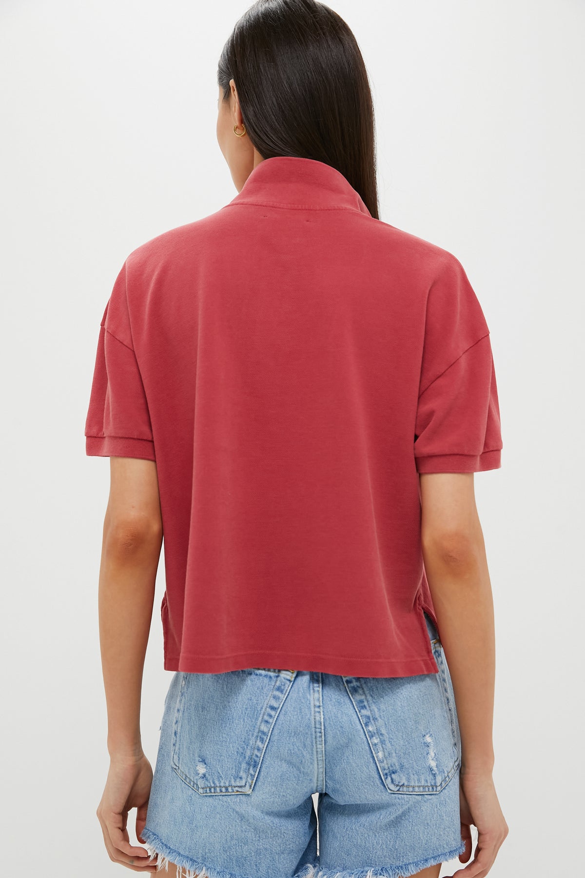 Red Pique Holmes Boyfriend Polo | Tuckernuck