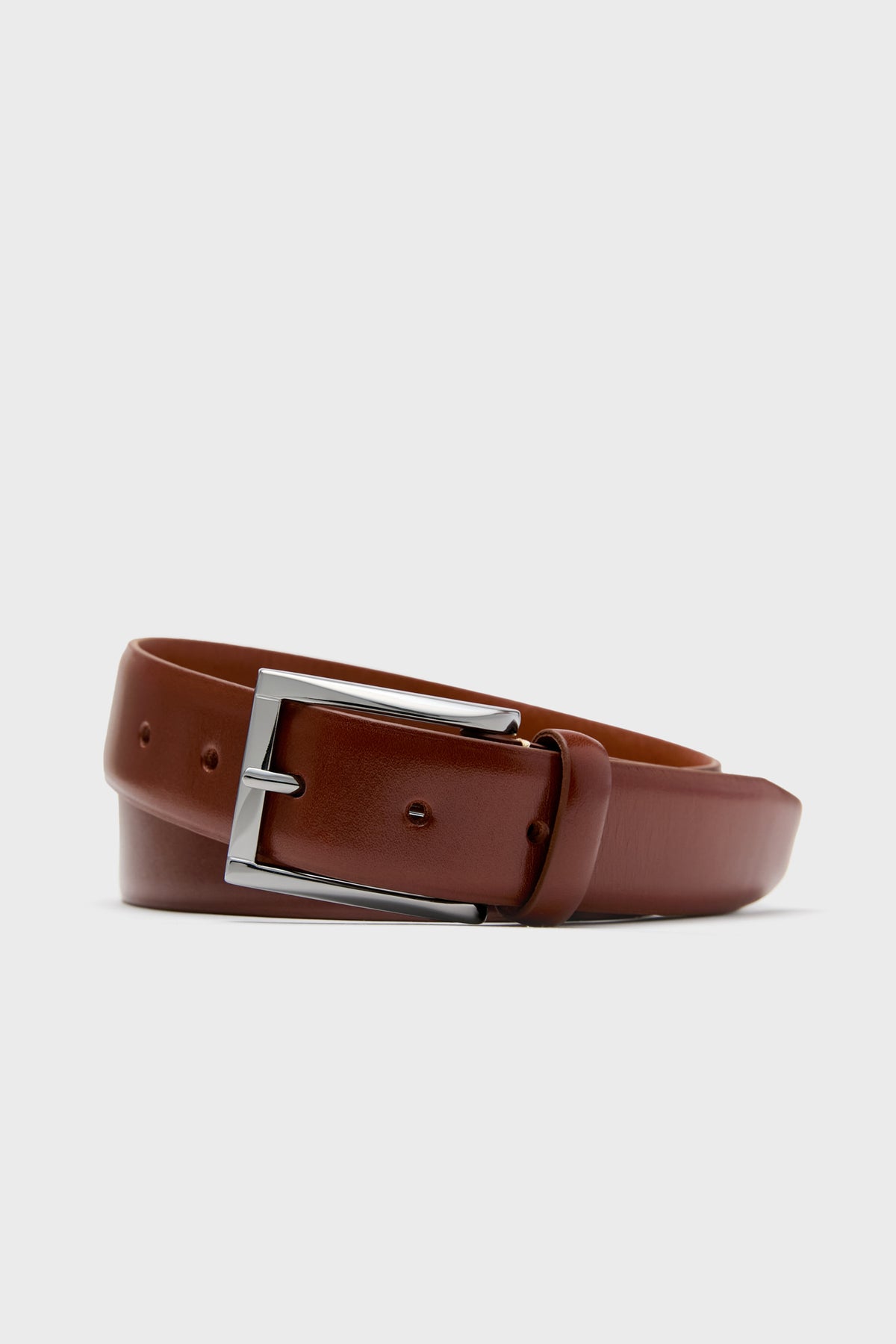 Honey Maple Lorenzo 32mm Dropped Edge Leather Belt | Trafalgar
