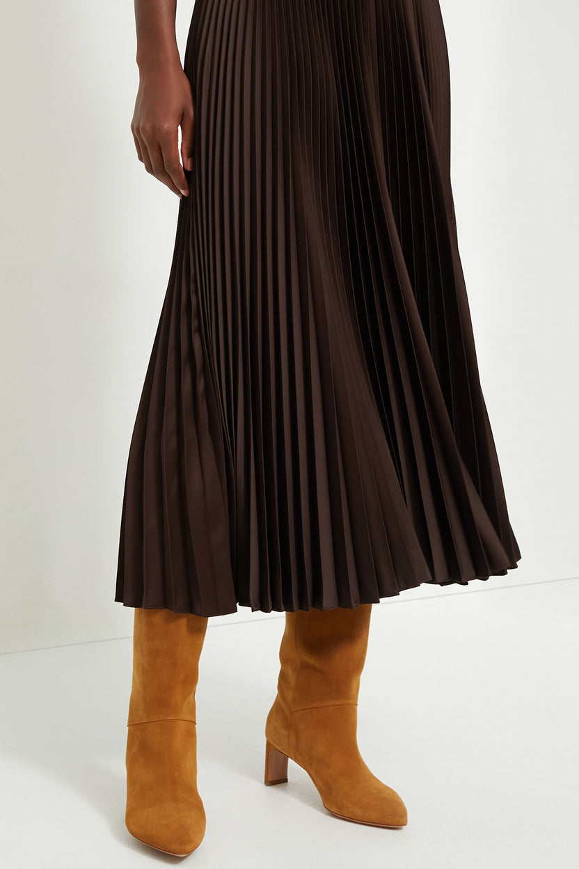 Squire Brown Short Sleeve Day Dress | Polo Ralph Lauren