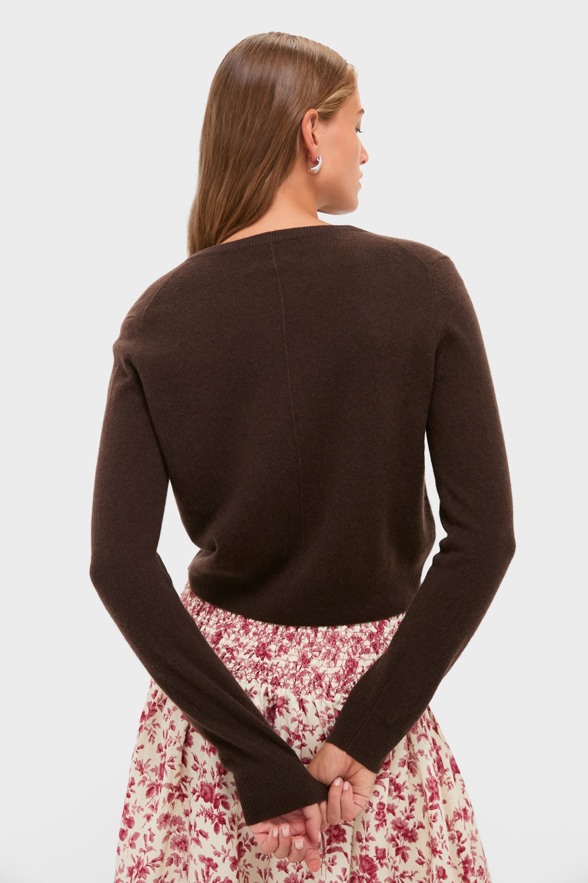 Chocolate Cashmere Riley Cardigan | Tuckernuck