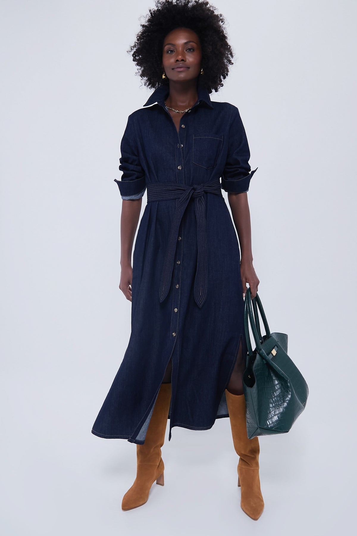 Denim Chessie Dress | Tuckernuck