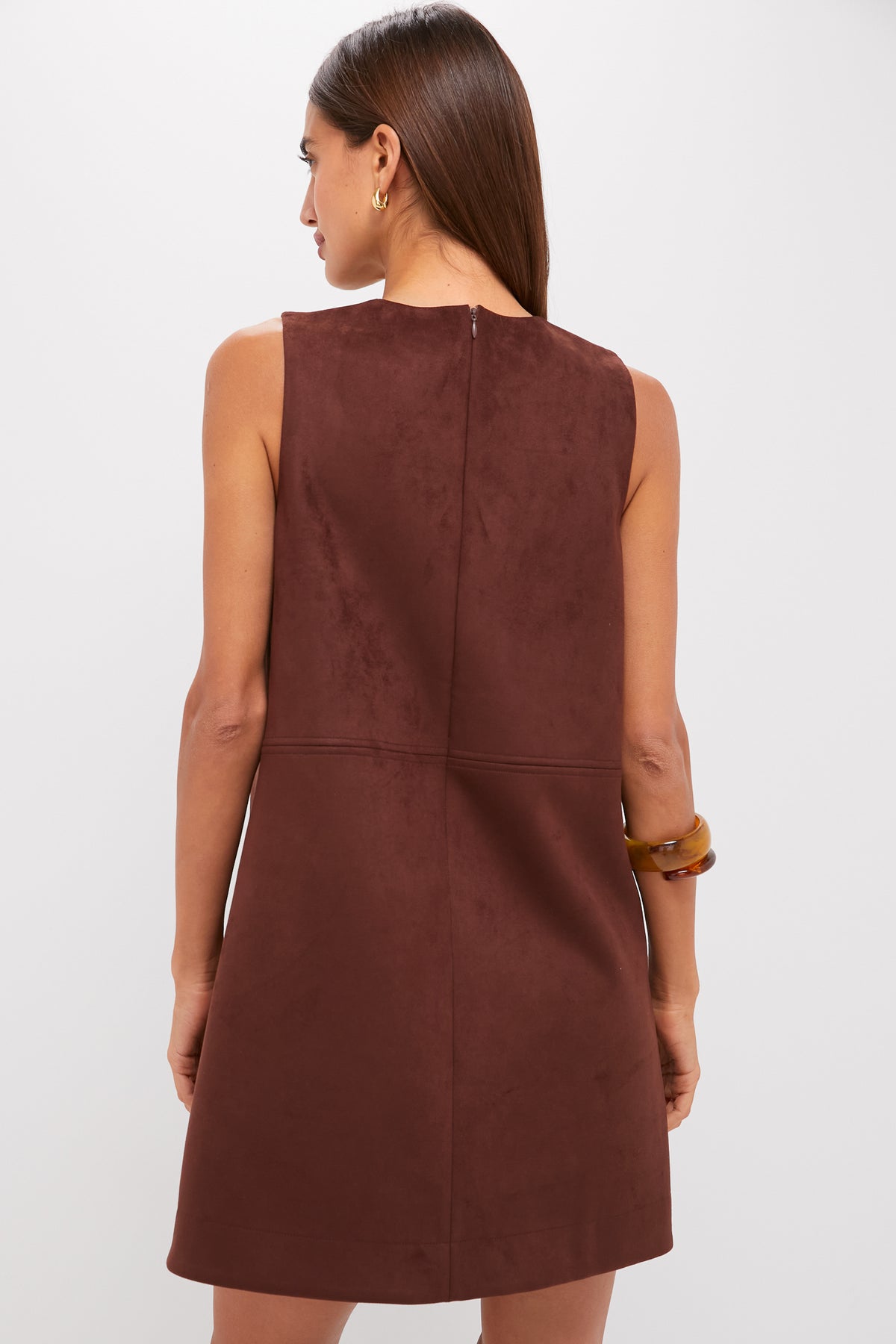 Ganache Vegan Suede Marlowe Dress | Tuckernuck