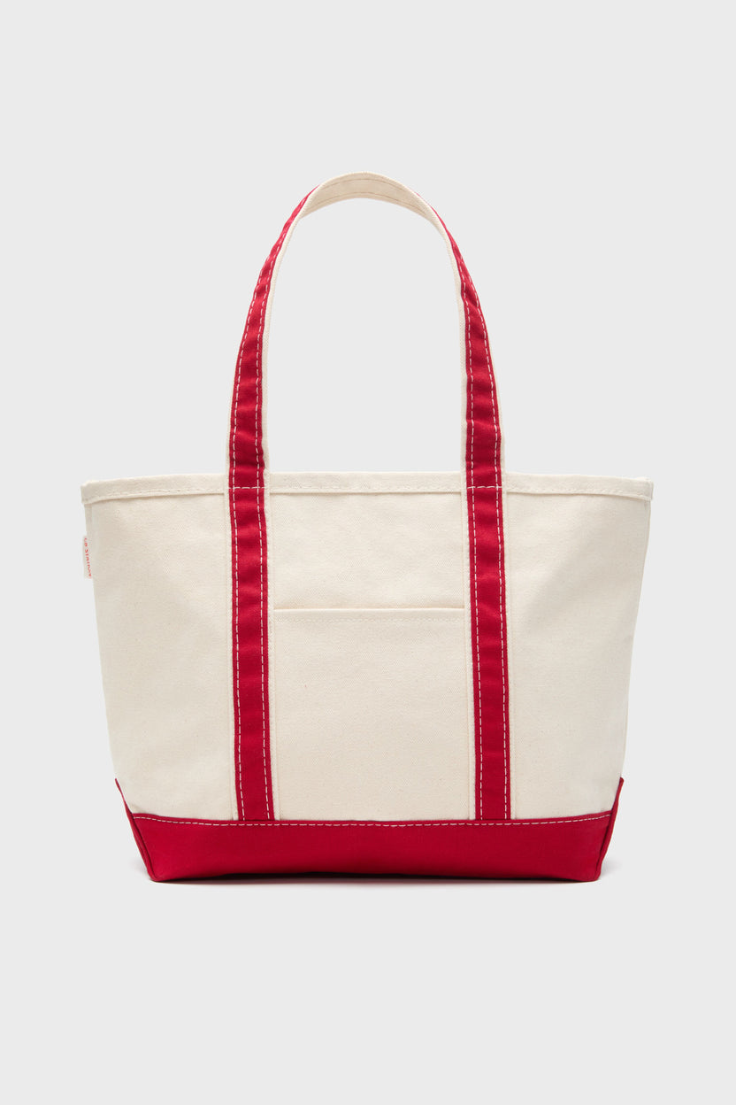 Red Medium Canvas Tote | CB Station