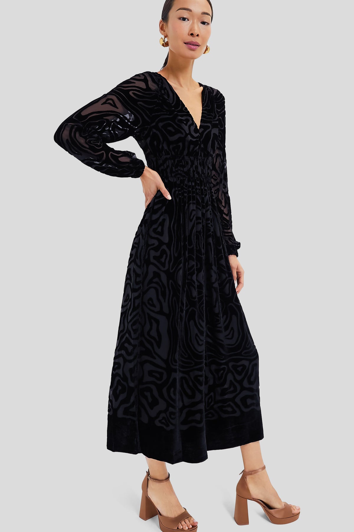 Noir Elora Dress | Ulla Johnson