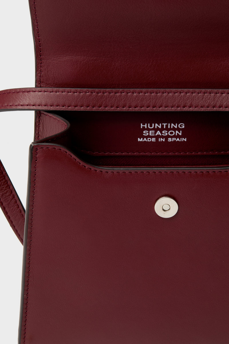 Burgundy Napa Small Top Handle | Hunting Season