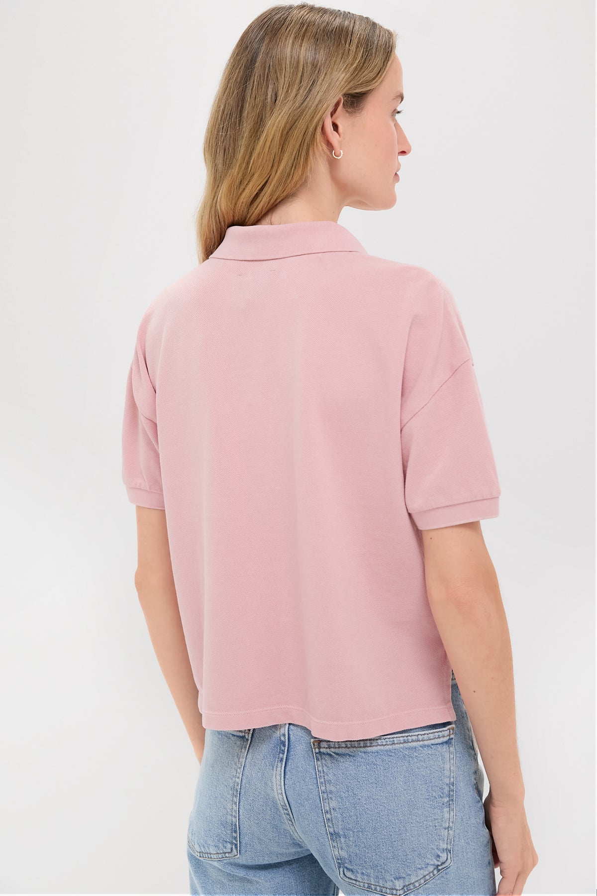 Pink Pique Holmes Boyfriend Polo | Tuckernuck