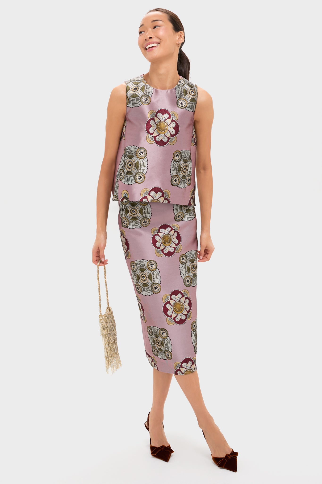 Nucleus Pink La Scala Top | La DoubleJ