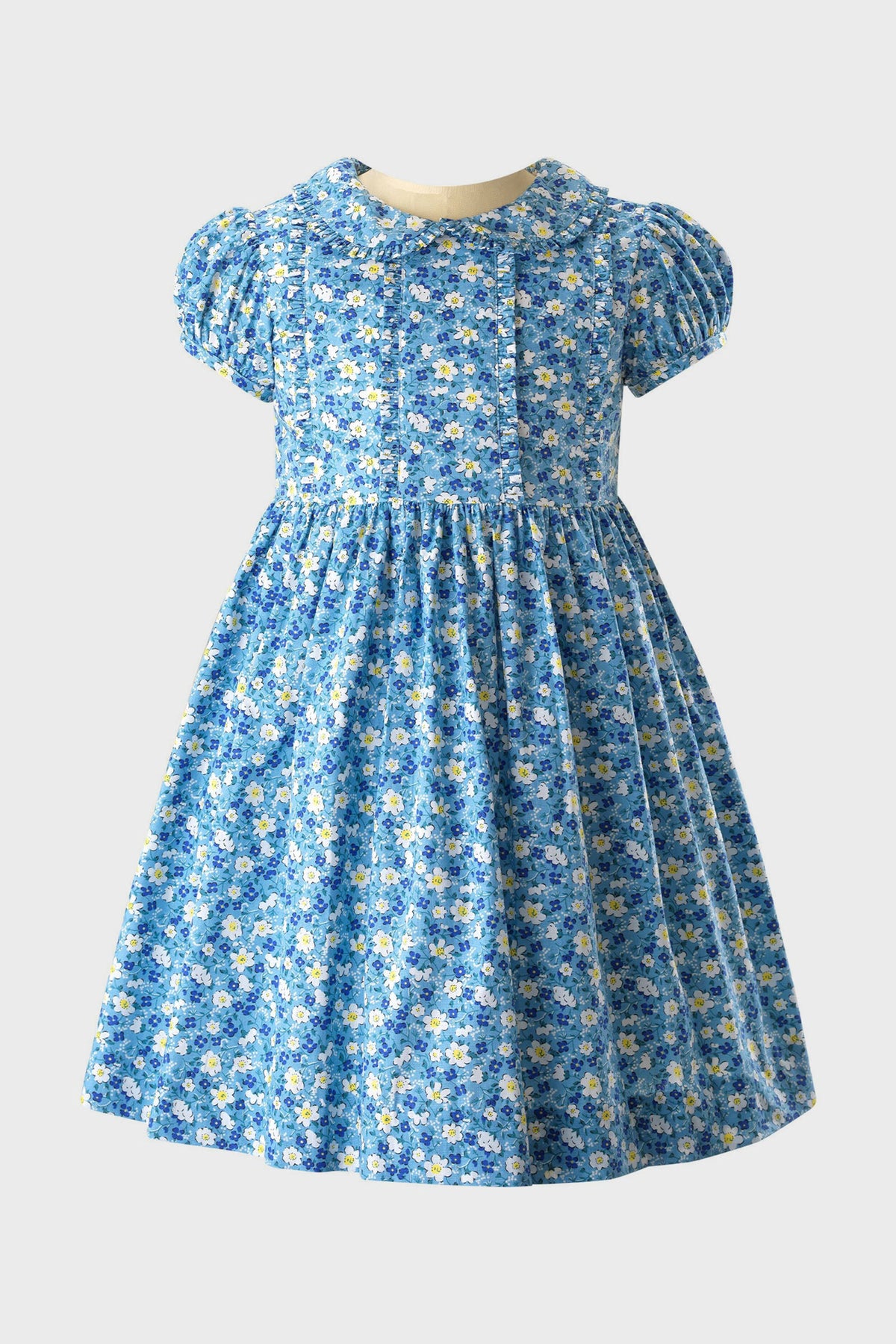 Floral Frill Front Dress | Rachel Riley