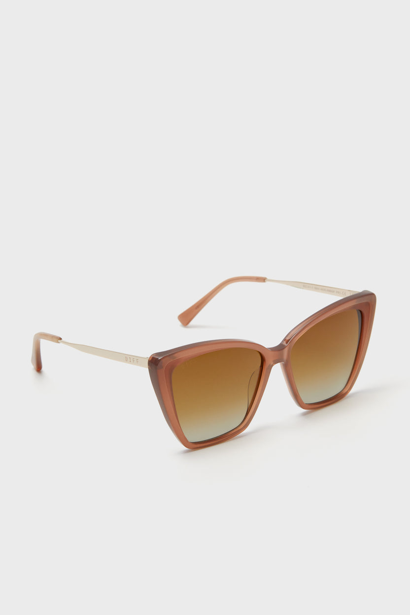 Macchiato Brown Becky II Sunglasses | DIFF Eyewear