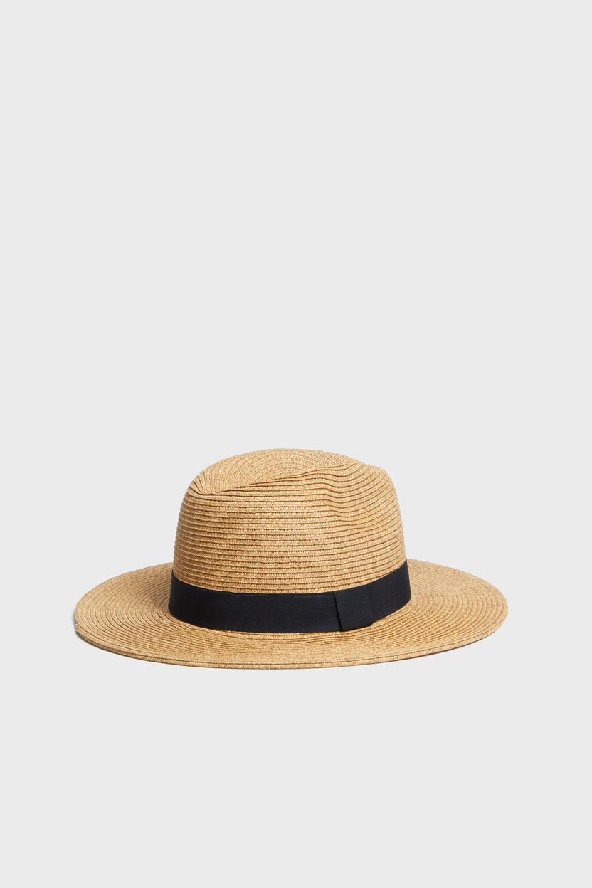 Exclusive Black Wide Brim Sun Hat | Toucan Hats