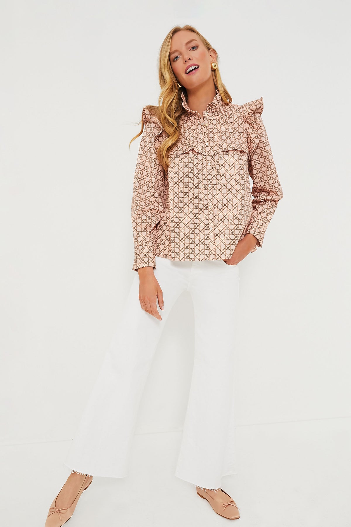 Petal Cane Winnie Blouse | Tuckernuck