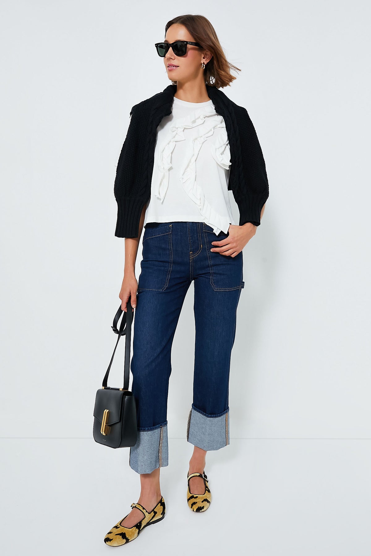 Tiger Classic Velvet Mary Janes | Le Monde Beryl