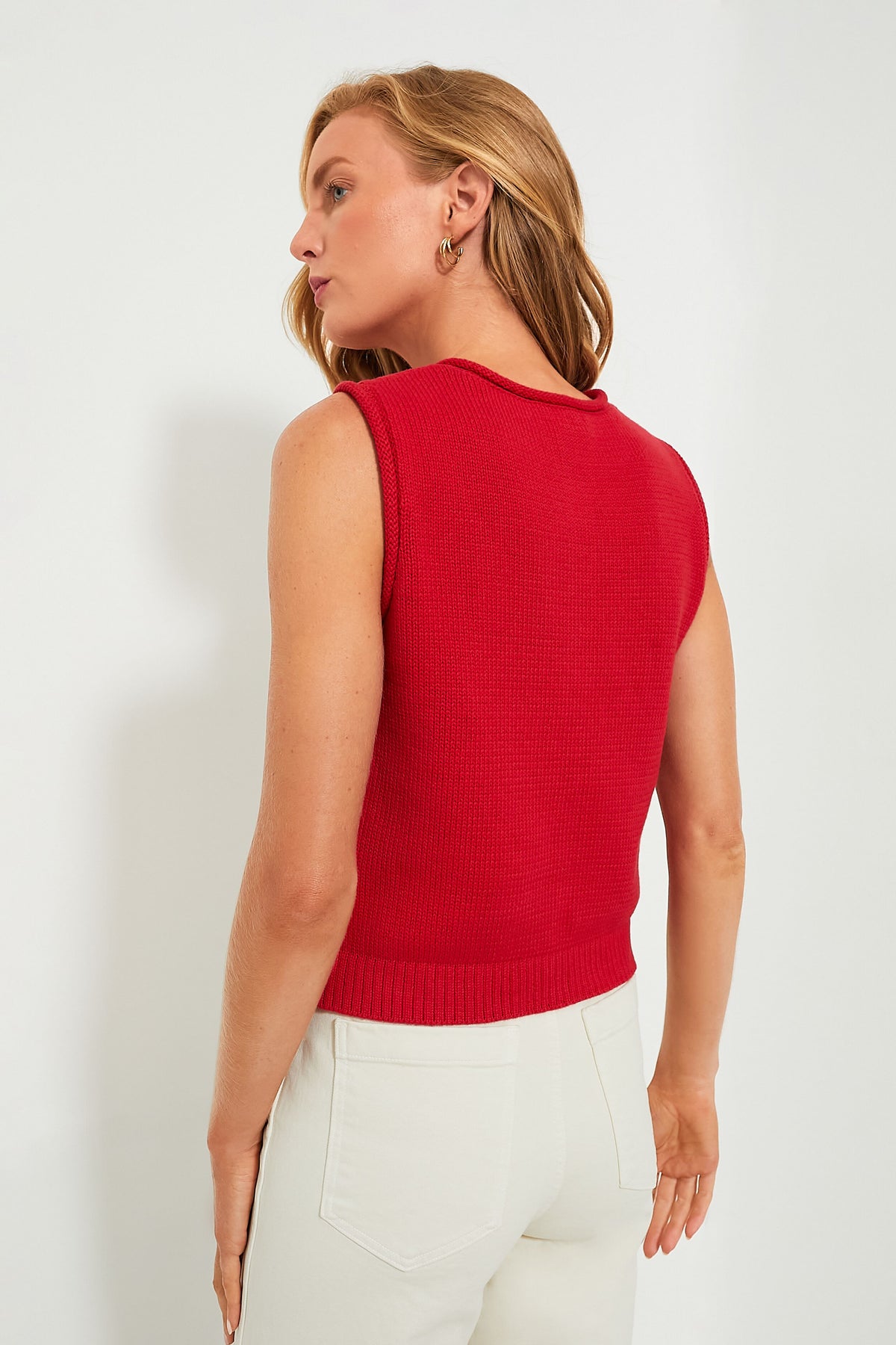 Tomato Bridget Sweater Vest | Alex Mill