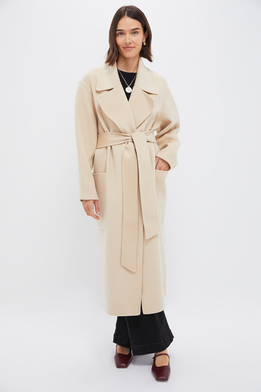 Tan Wool Trinity Coat | Tuckernuck