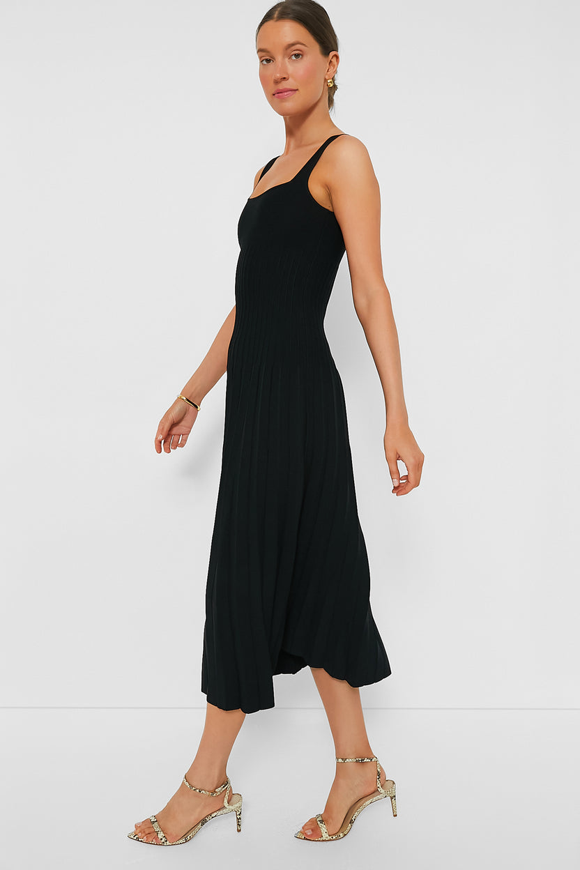 Black Ellison Dress | STAUD