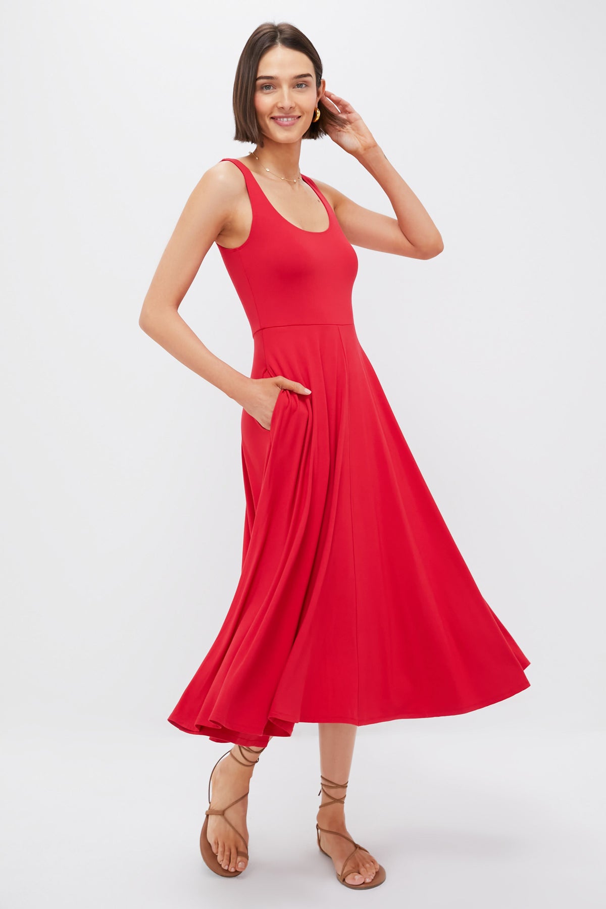 Red Leon Dress | Pomander Place