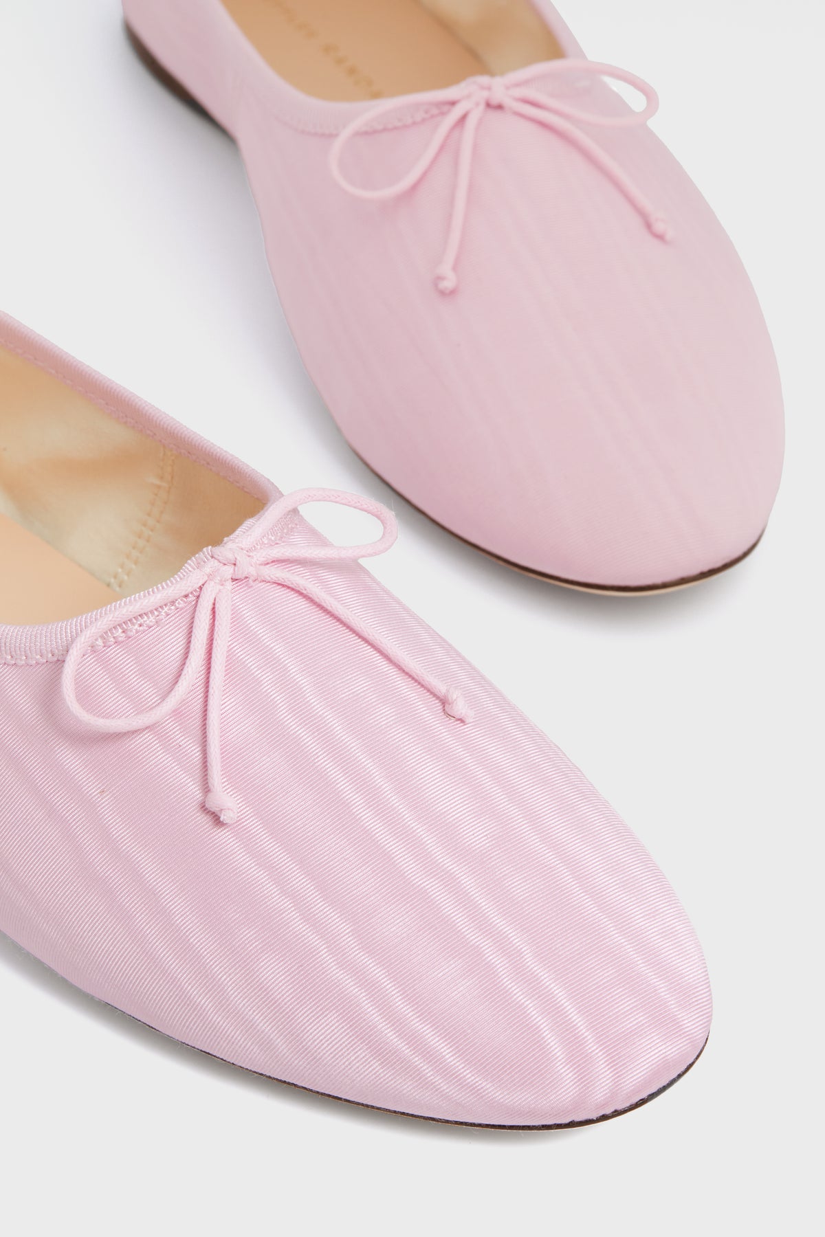 Powder Pink Moire Landon Flats | Loeffler Randall